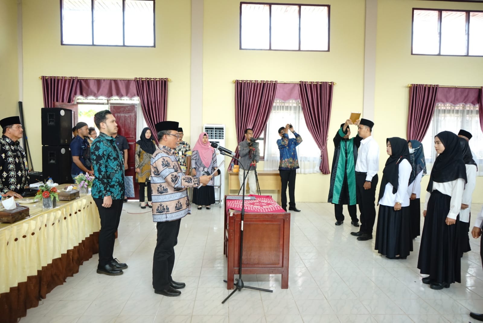 Lantik Bapekam, Sekda Kabupaten Siak berharap Bapekam mampu merangkul ...