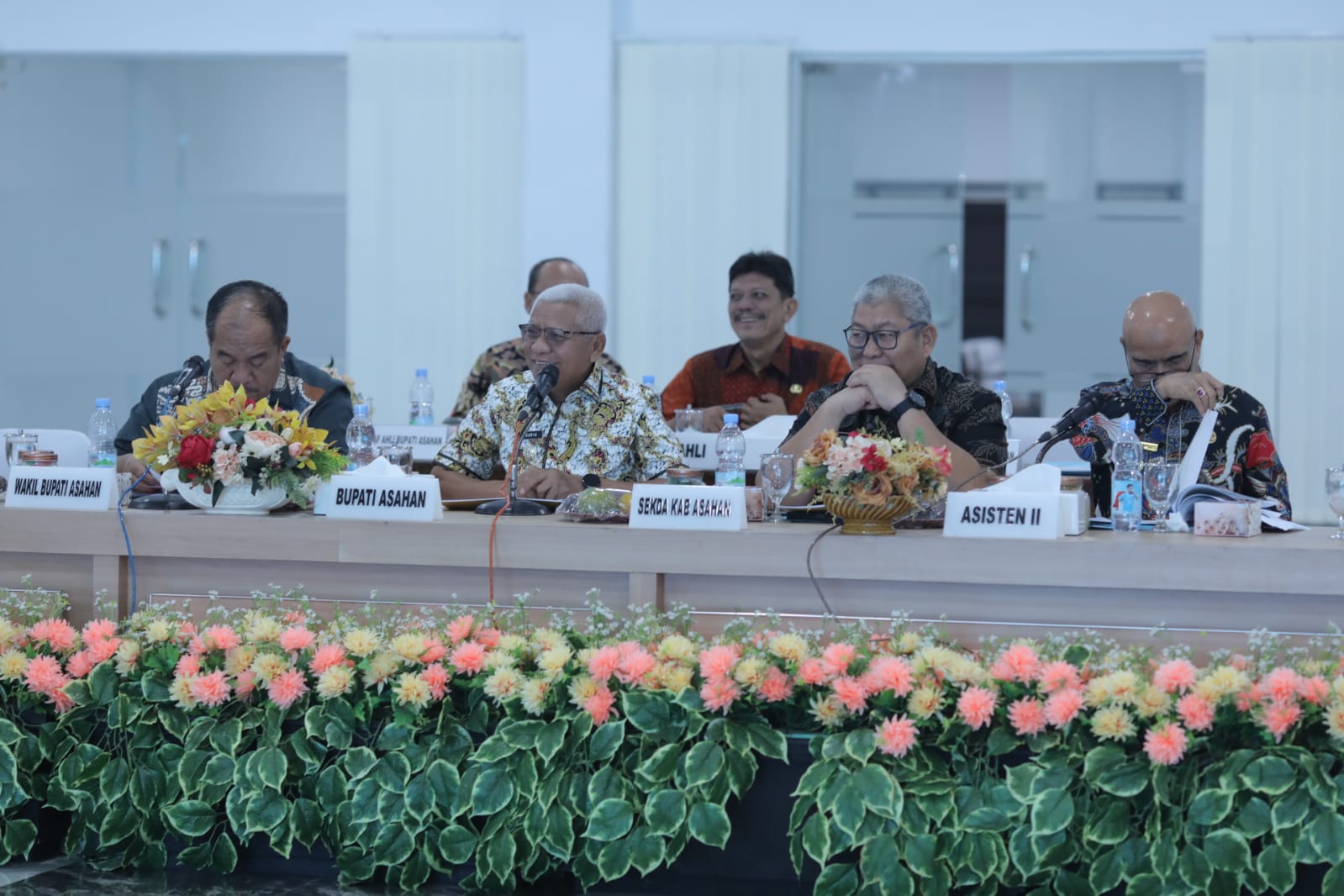 Bupati Asahan H. Surya BSc Buka Kegiatan Rakorpem Bulan Januari 2025